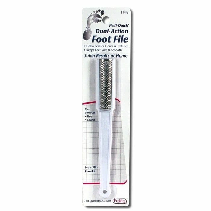 PediFix Pedi-Quick 2-Sided Foot File – Reduces Hard Skins And Keeps ...